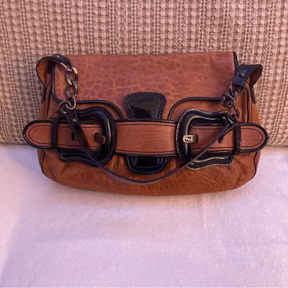 Fendi | Bags | Fendi B Bis Nappa Leather Bag | Poshmark